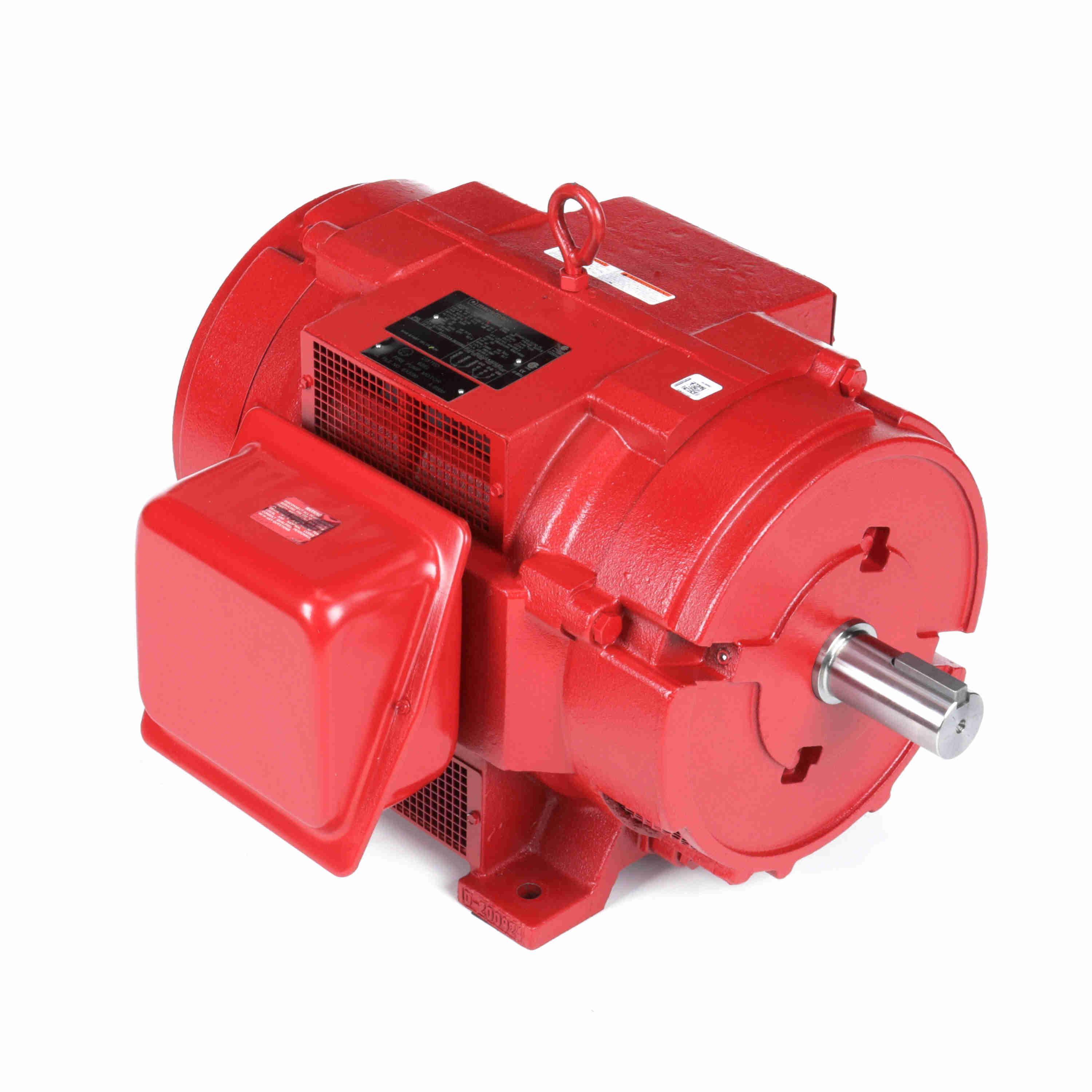 ShopIBT | AC Motor, 50 HP, 230/460 VAC, 117/58.5 A, 60 Hz Frequency, 3 ...