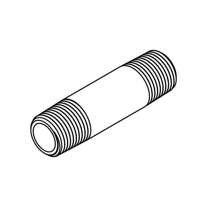 ShopIBT | Pipe Nipple, Extra Heavy Long Seamless Straight, Series: 5400 ...