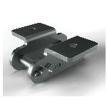 ShopIBT | Conveyor Connecting Link, K-1 Attachment Cottered Double ...